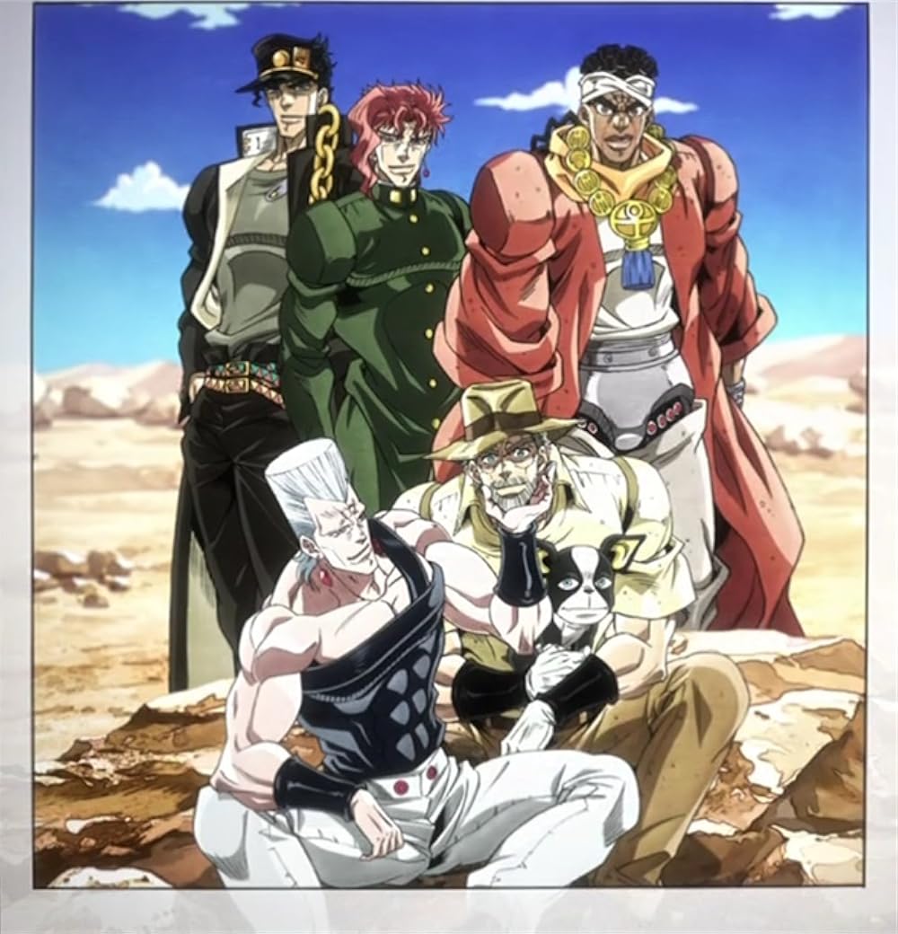 "JoJo's Bizarre Adventure" Iggy the Fool and Geb's N'Doul, Part 1 (TV Episode 2015) - IMDb