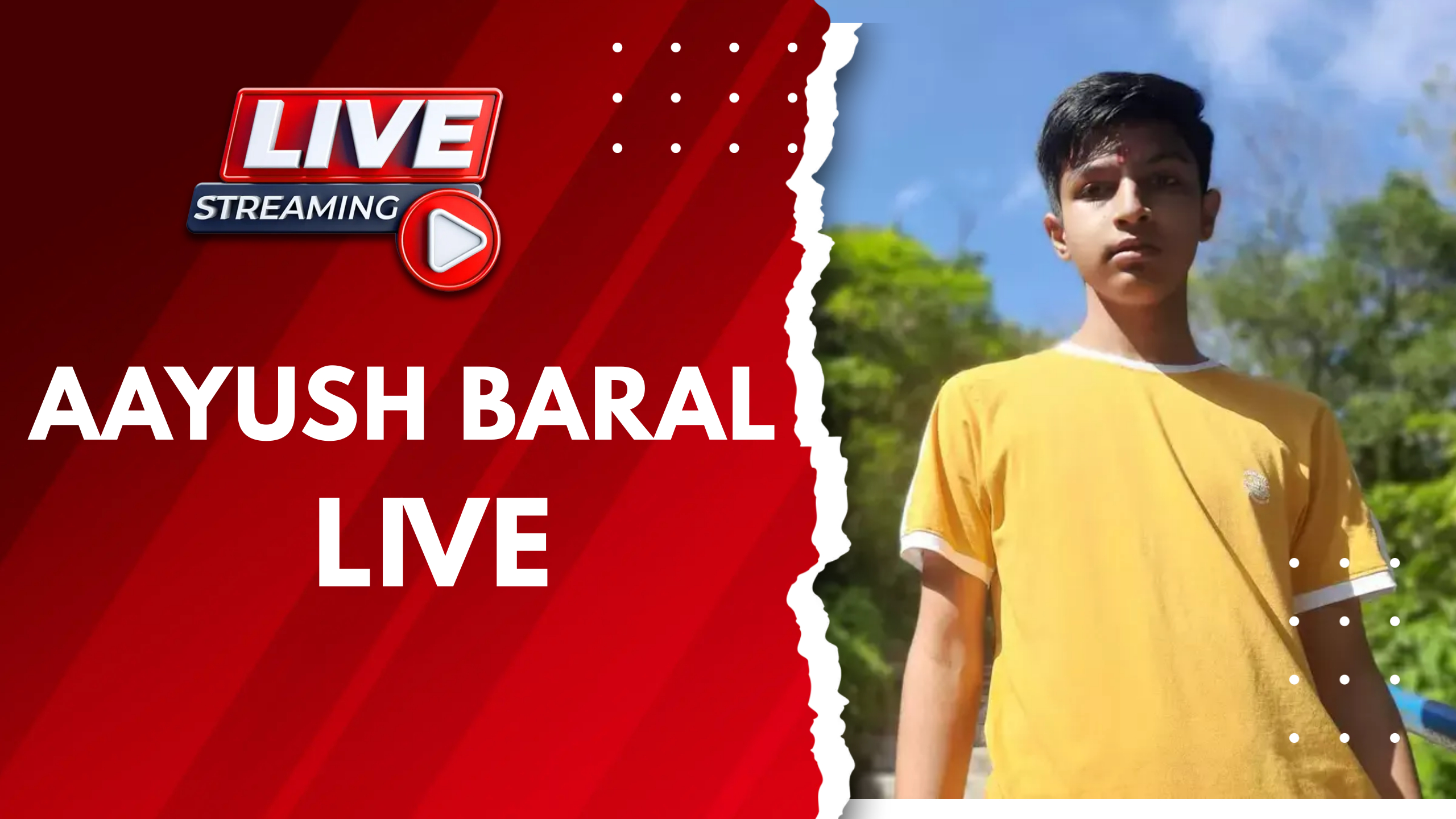 Aayush Baral LIVE (2022)