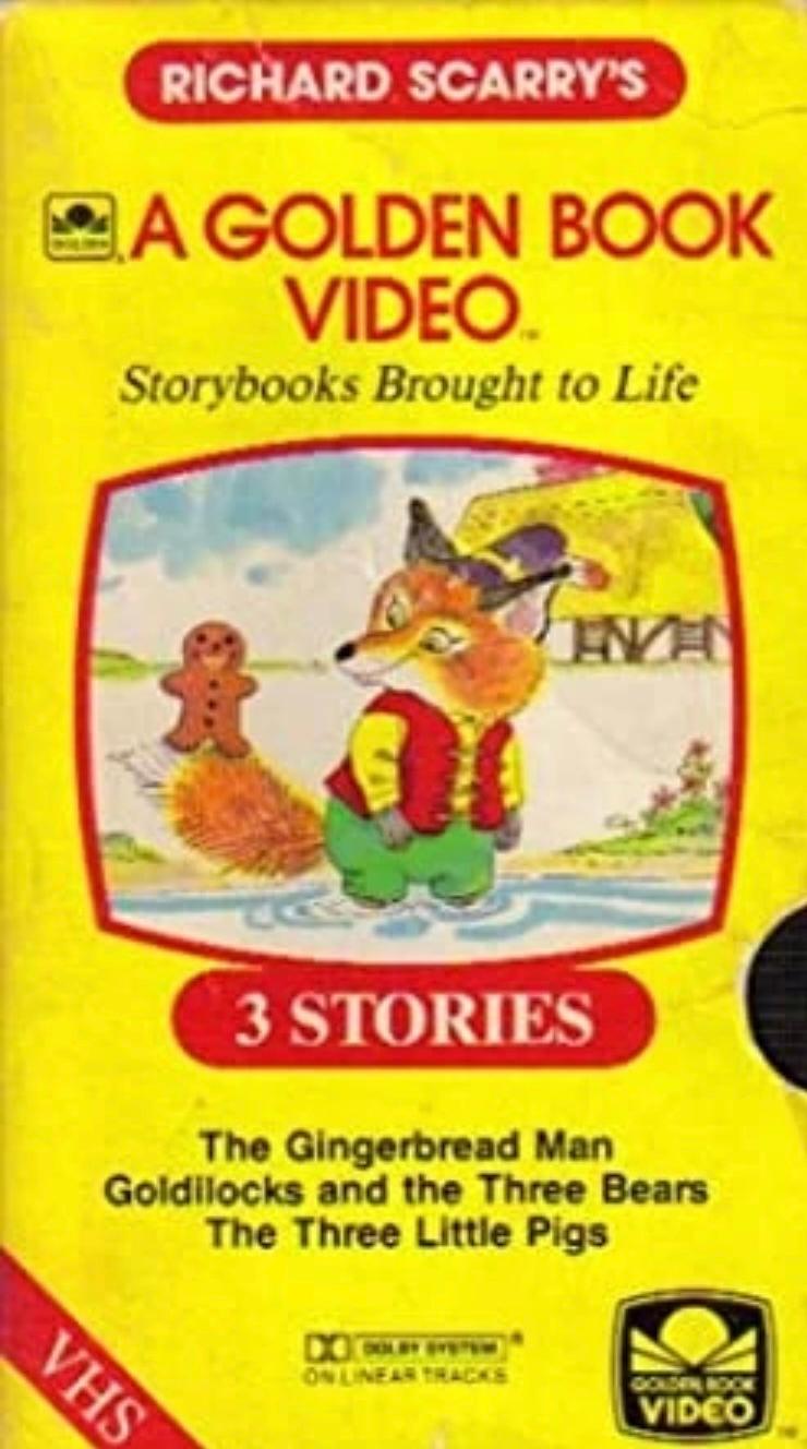 3 Richard Scarry Animal Nursery Tales (1985)