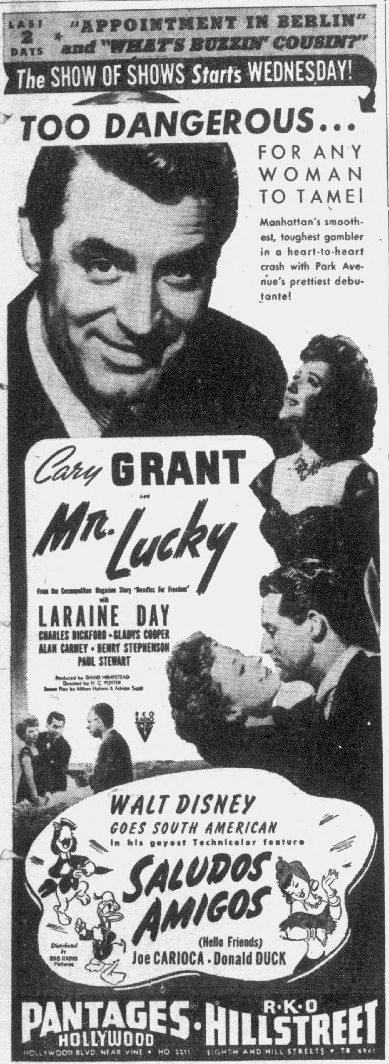Mr. Lucky (1943)