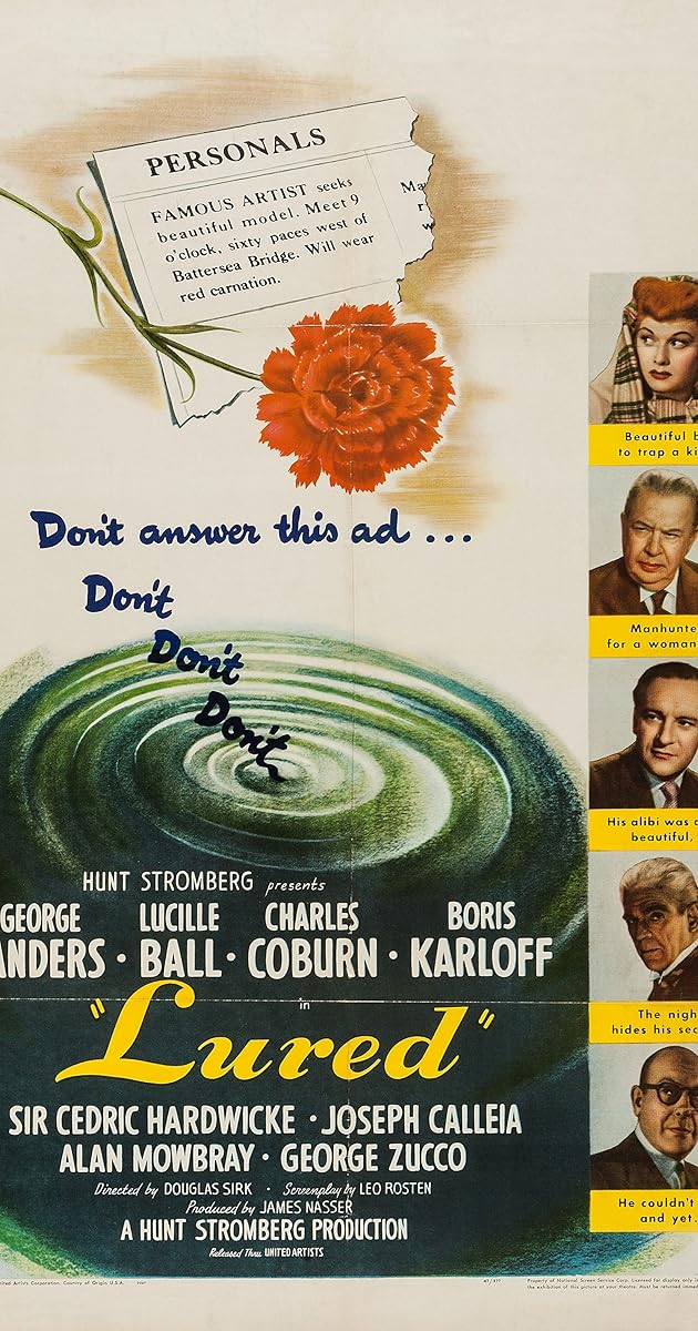 Lured (1947) - Full Cast & Crew - IMDb
