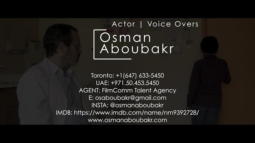Osman Aboubakr Show Reel | IMDb