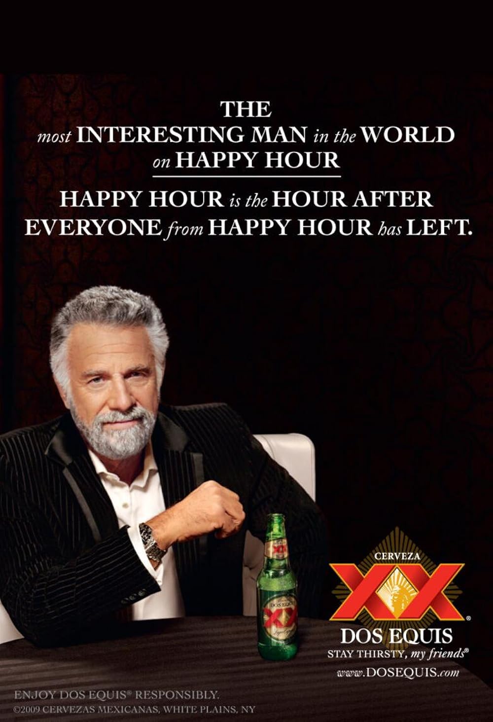 The Most Interesting Man in the World - TV Ad Campaigns for Dos Equis ...