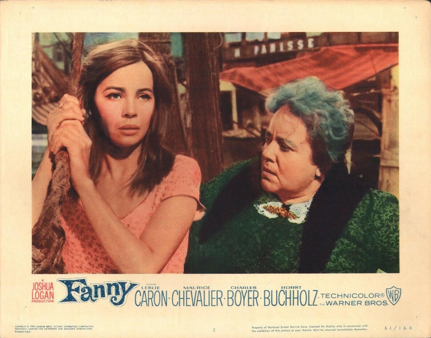 Fanny 1961 1961 Peter Hall With His Wife Leslie Caron On The Set Of