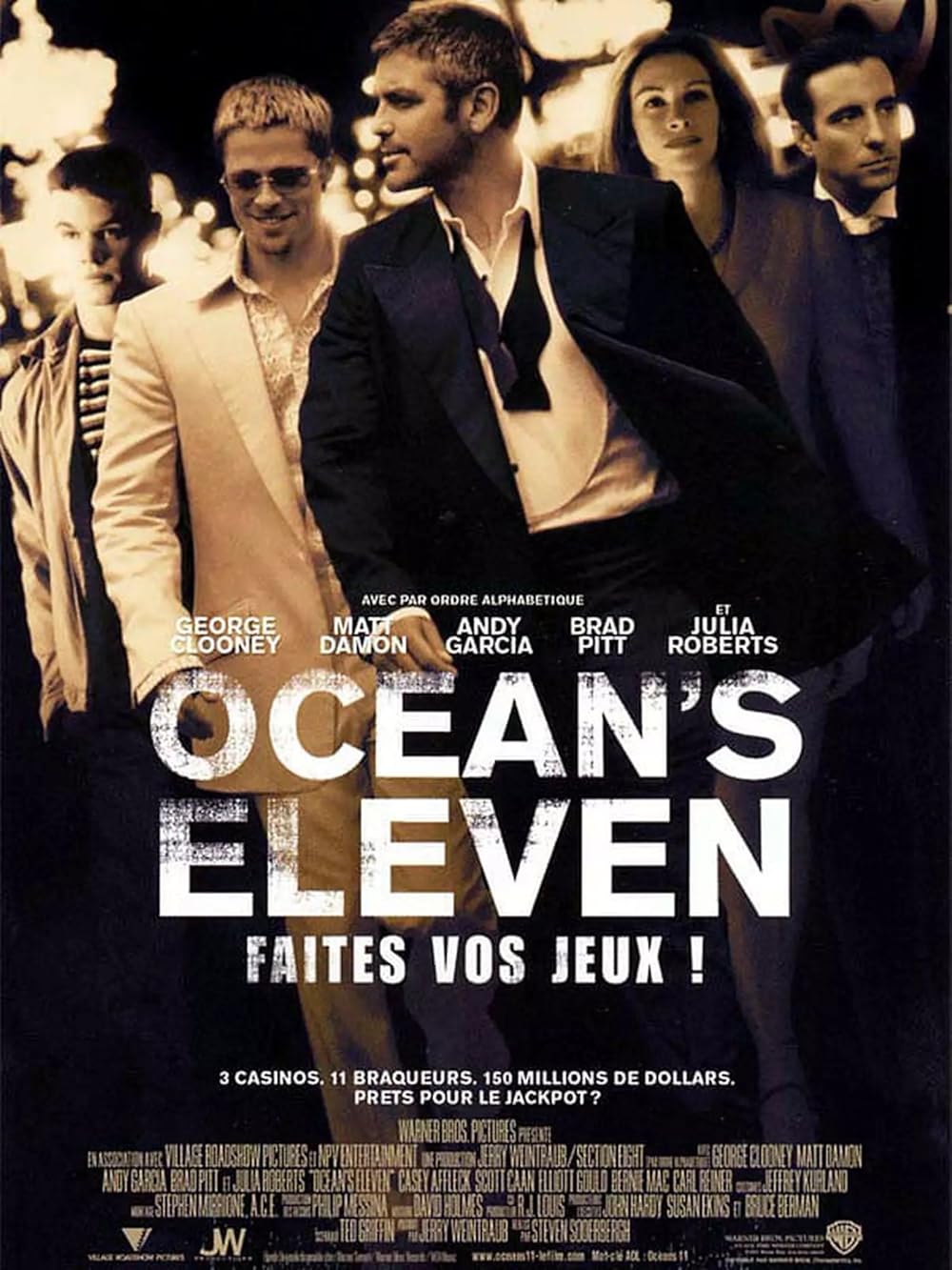 Ocean's Eleven (2001) - Distribution et équipe technique - IMDb