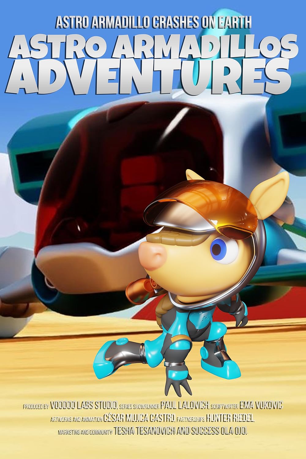 "Astro Armadillos Adventures" Astro Armadillo crashes on Earth! (TV Episode 2024) - IMDb