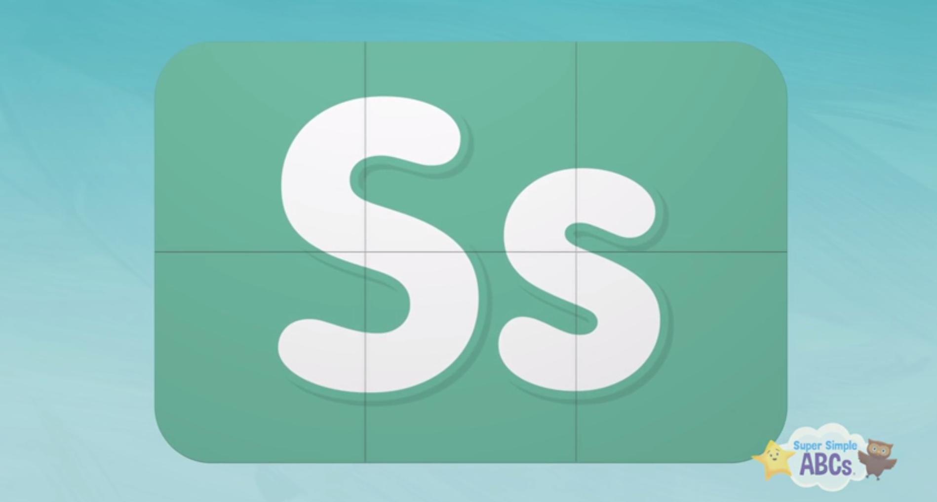 Learn Letter S Turn And Learn Abcs Super Simple Abcs S Is For?