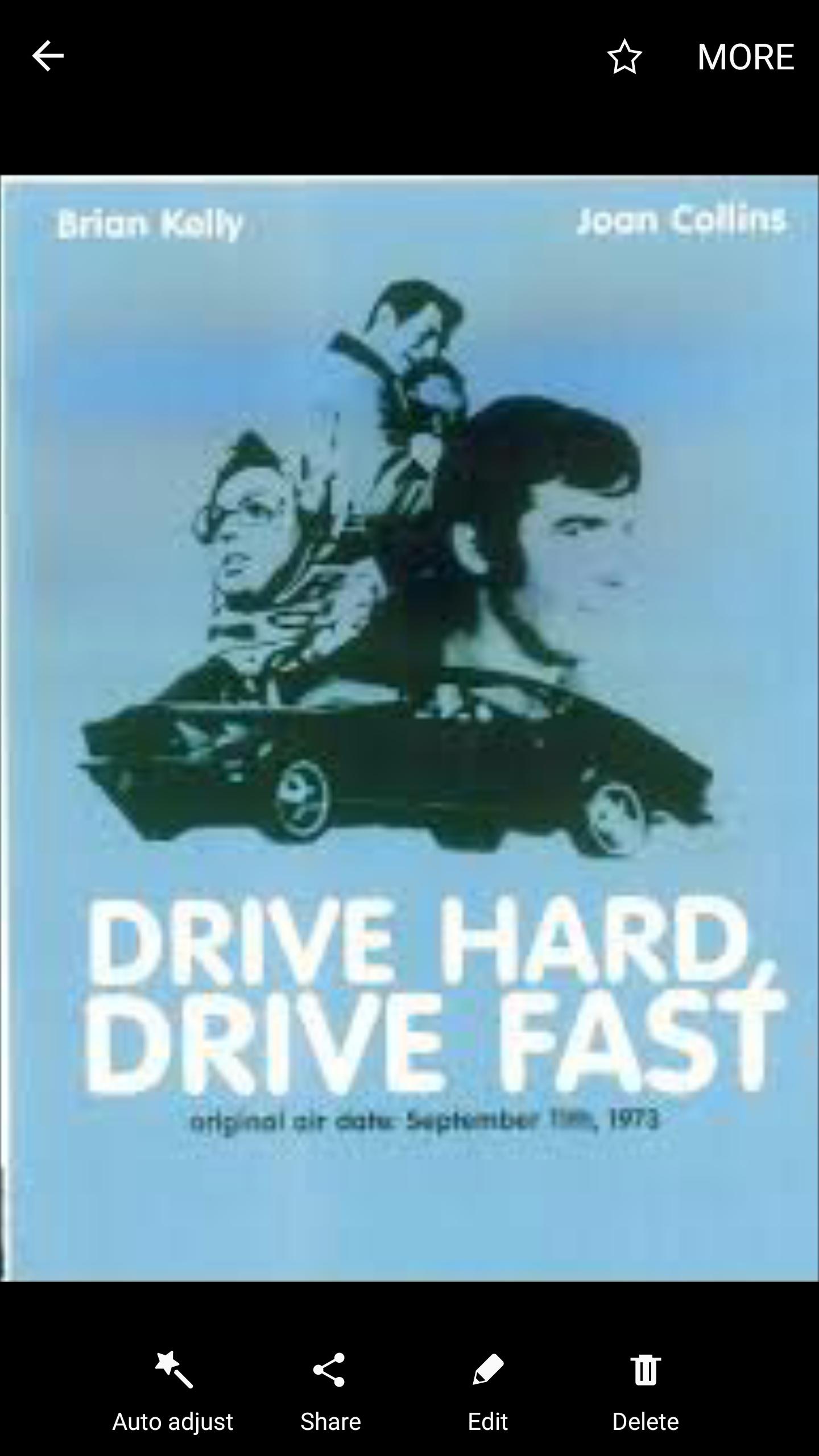 Drive Hard, Drive Fast (1970)