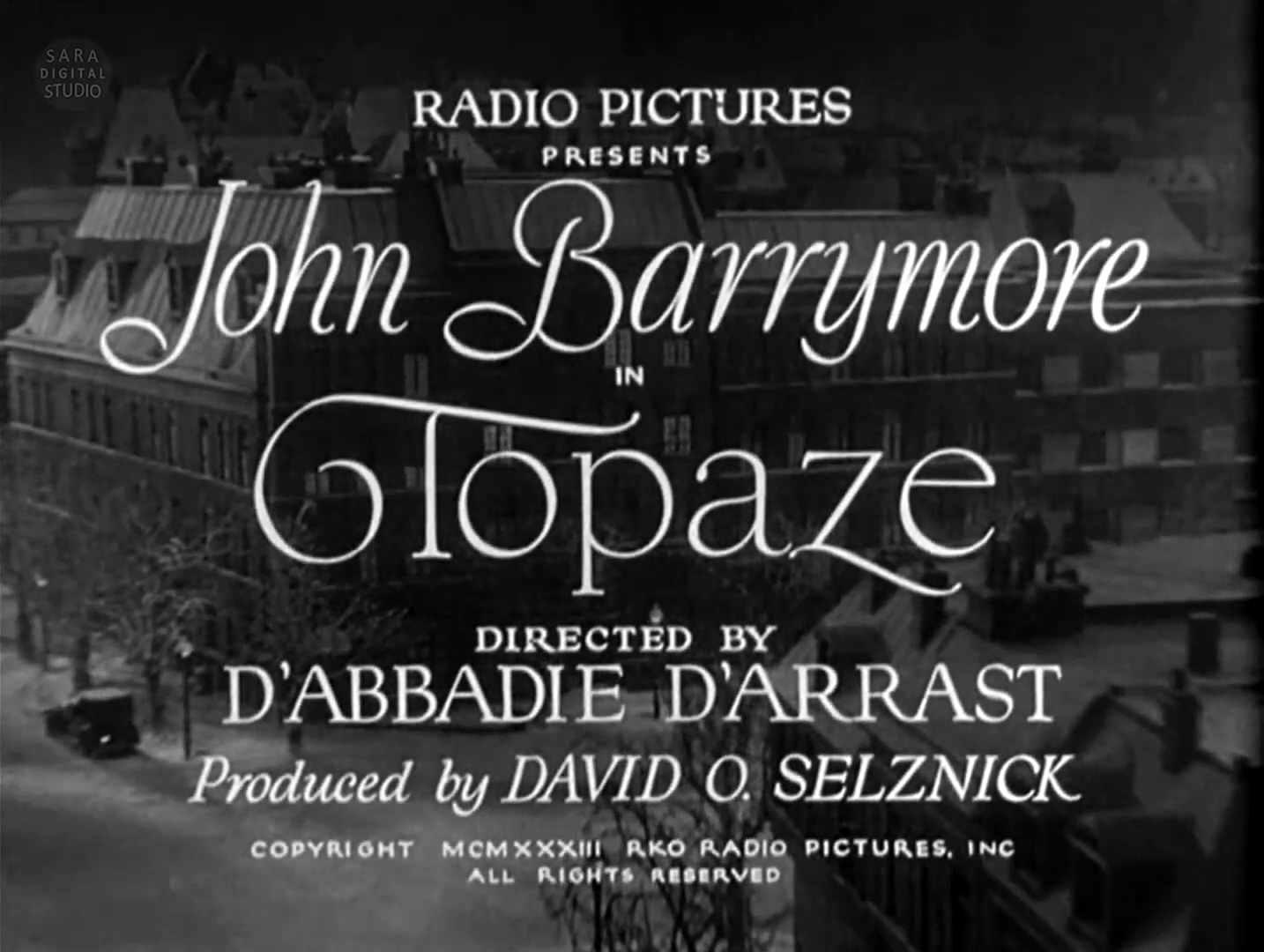 Topaze (1933)