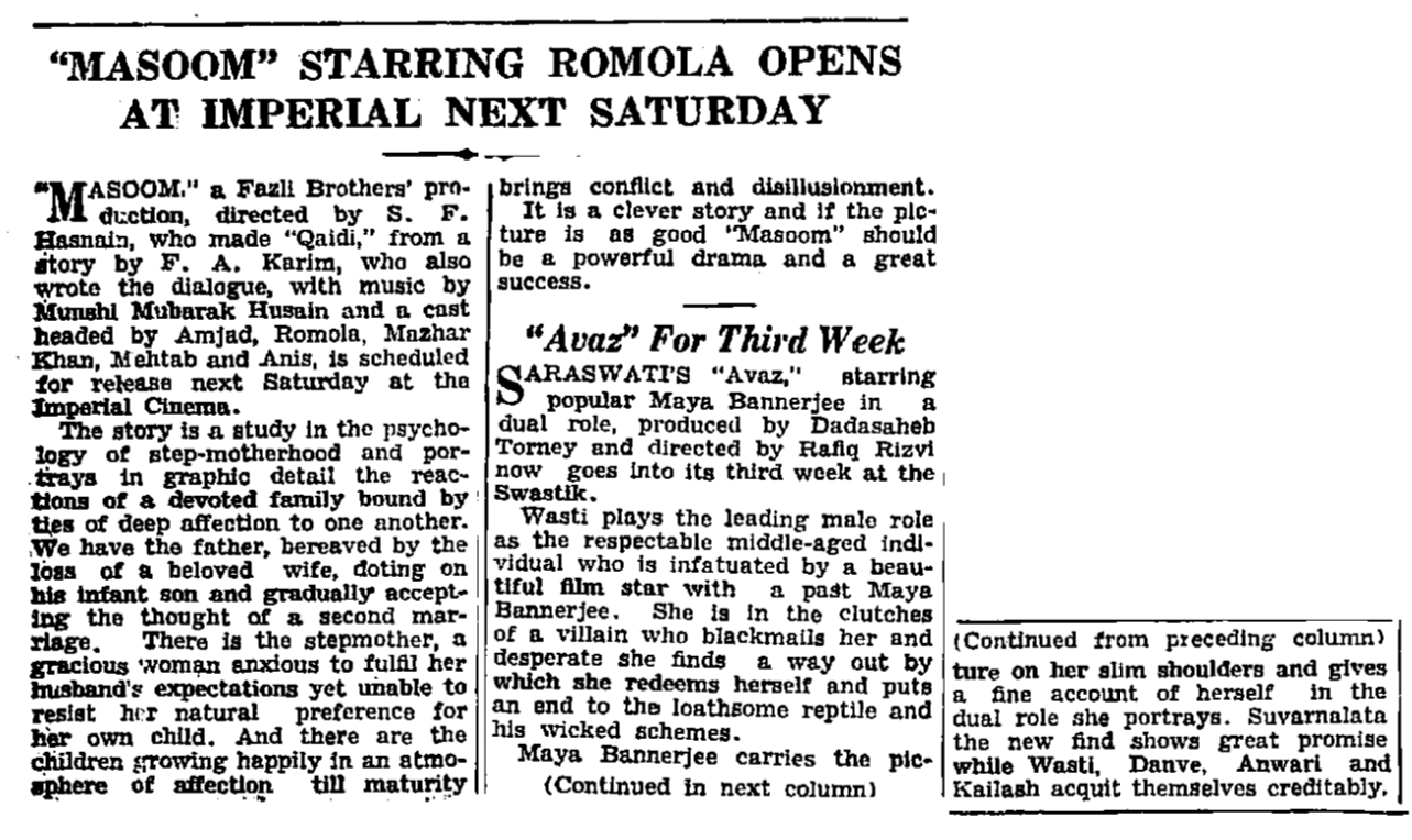 Masoom (1941)