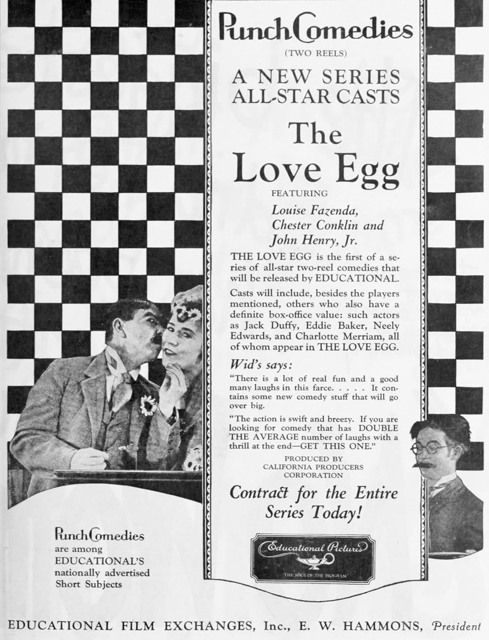 The Love Egg (Short 1921) - IMDb