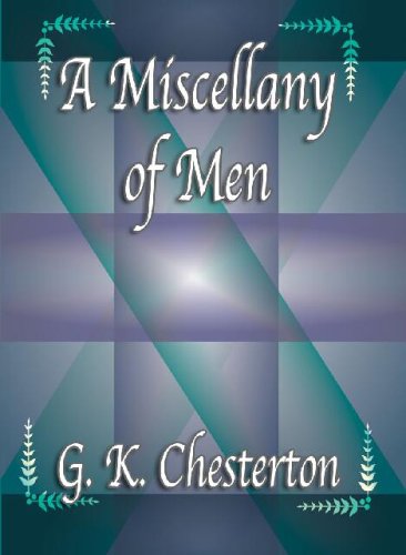 Publication: A Miscellany of Men