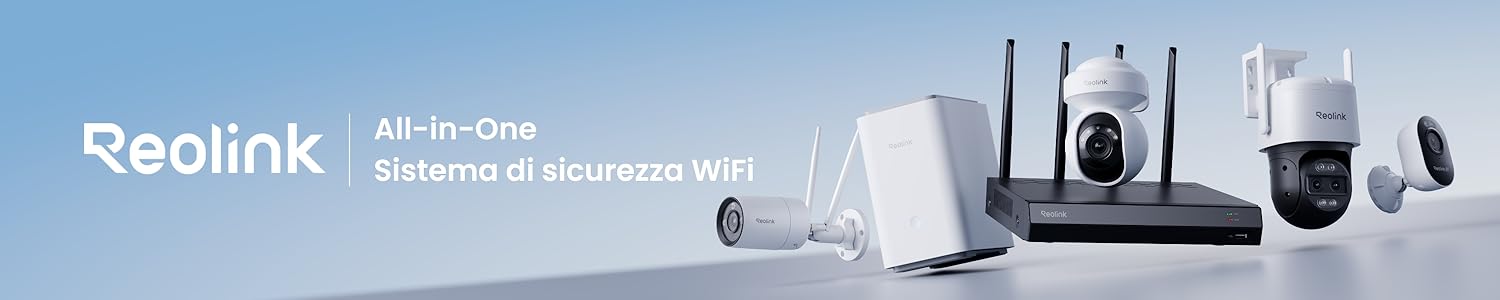 Amazon.fr: REOLINK: Kit Videosorveglianza Wi-Fi
