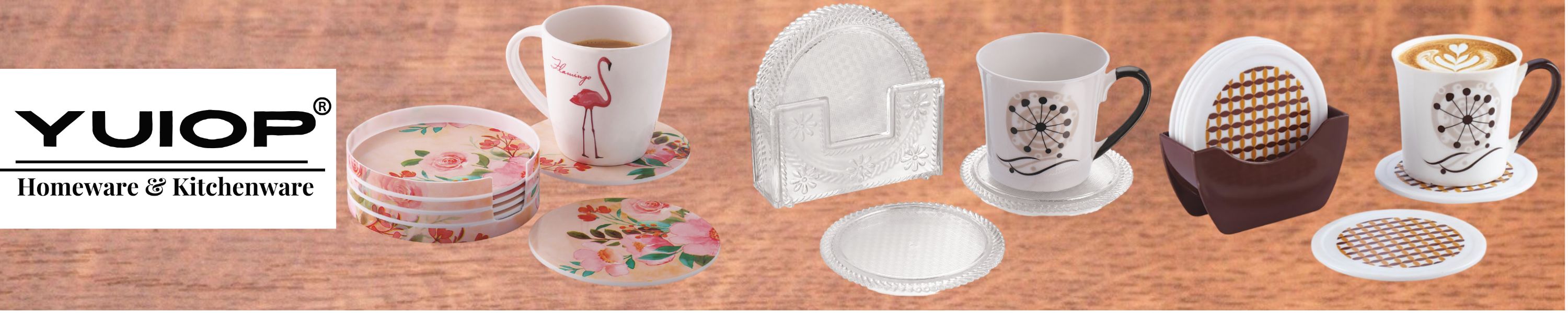 Amazon.in: YUIOP: Coaster Set