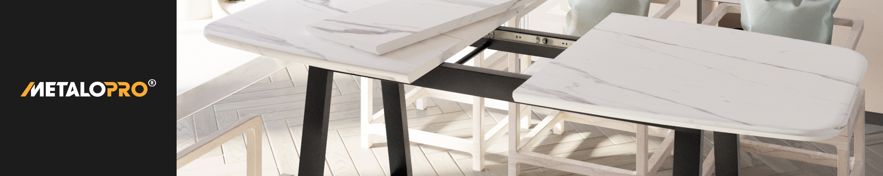 Amazon.de: MetaloPro: Tischbeine mit Verlängerung