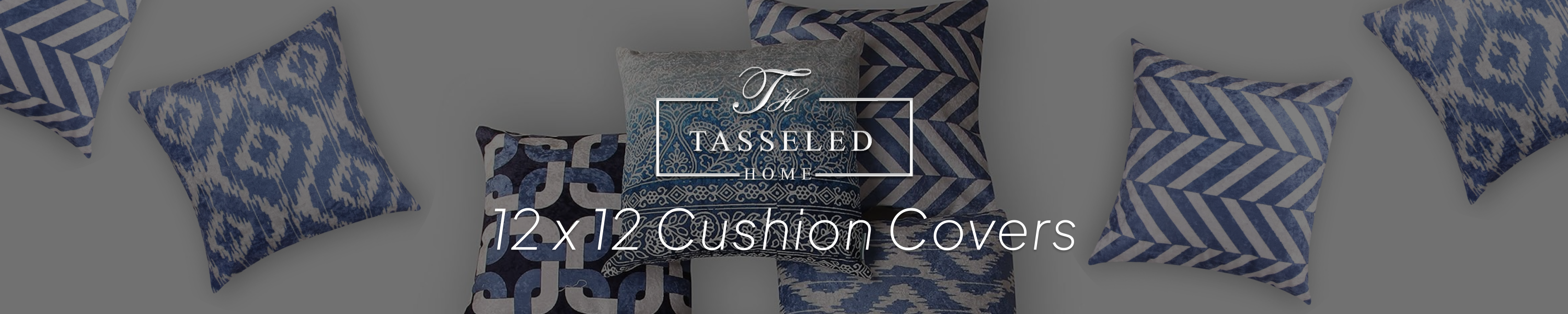 Amazon.in: Tasseled Home: 12x12 Cushion Covers