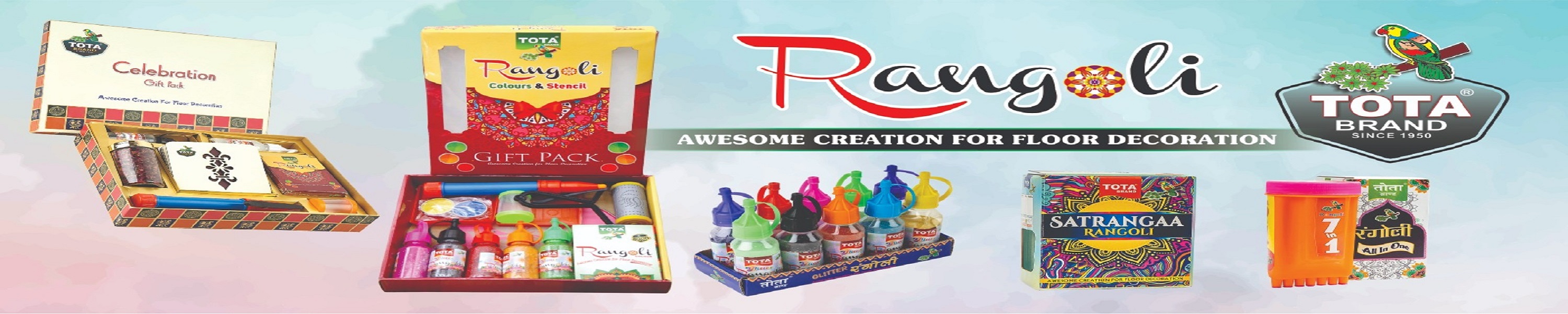 Amazon.in: Tota: Rangoli Colours