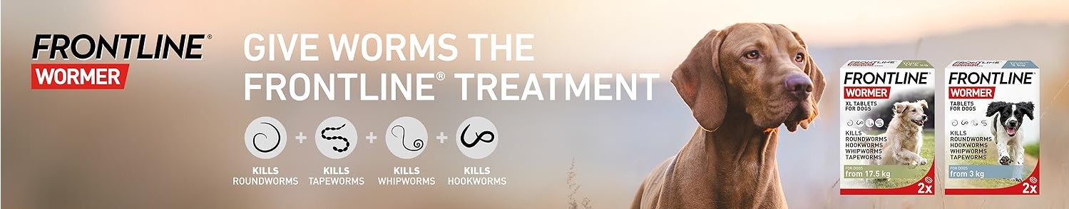 Amazon.co.uk: Pet Bazaar: FRONTLINE WORMER for Dogs