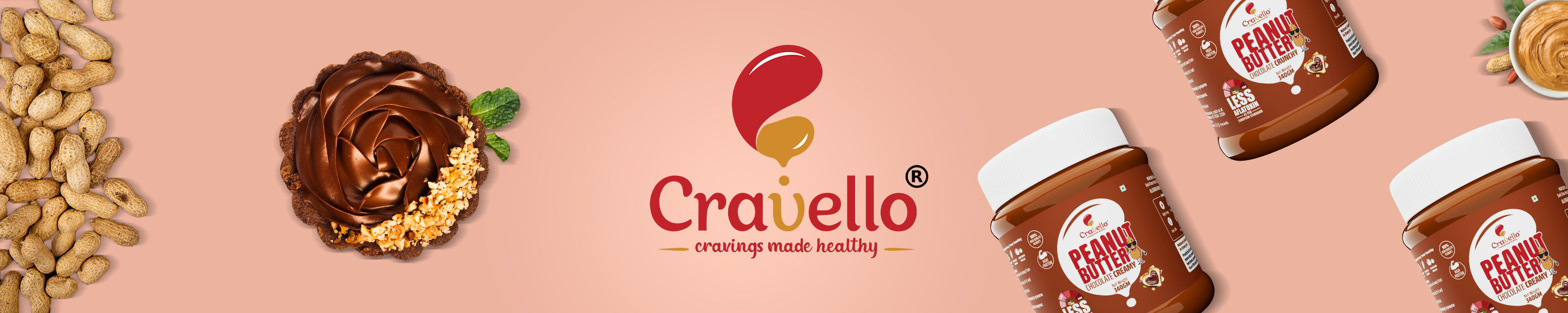 Amazon.in: Cravello: Chocolate Peanut Butter