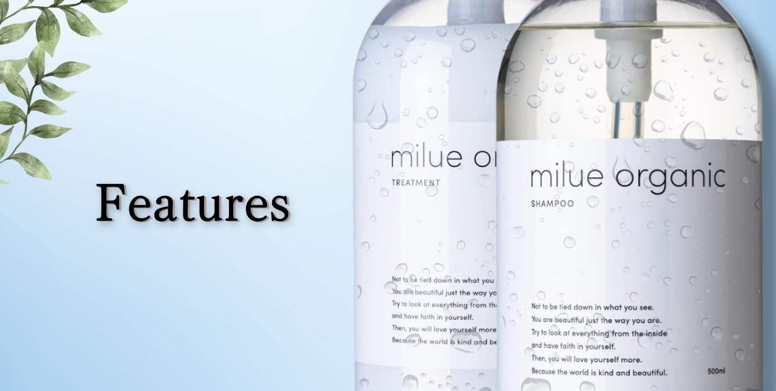 Amazon.co.jp: milue organic: シャンプー＆コンディショナー