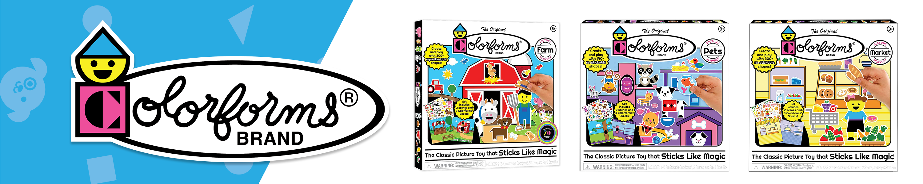 Amazon.com: Colorforms® Brand: Play Sets