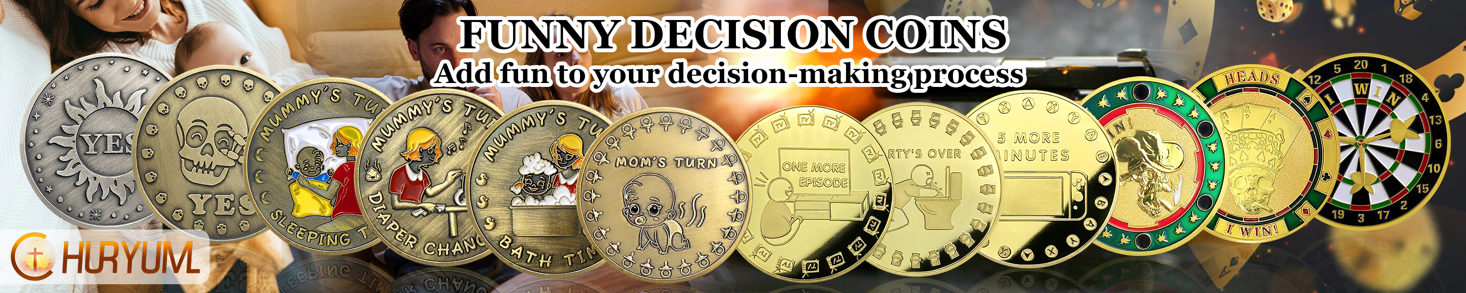 Amazon.com: CHURYUML: Decision Coins