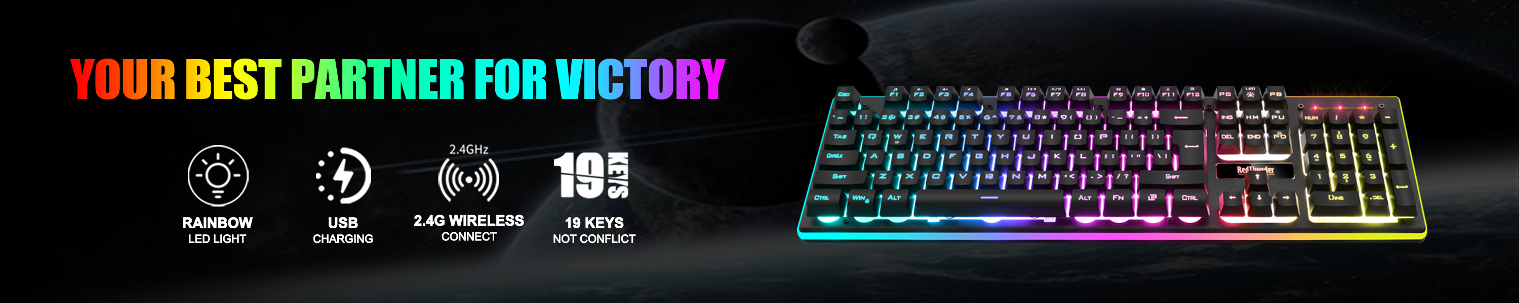 Amazon.ca: RedThunder: K10 GAMING KEYBOARD