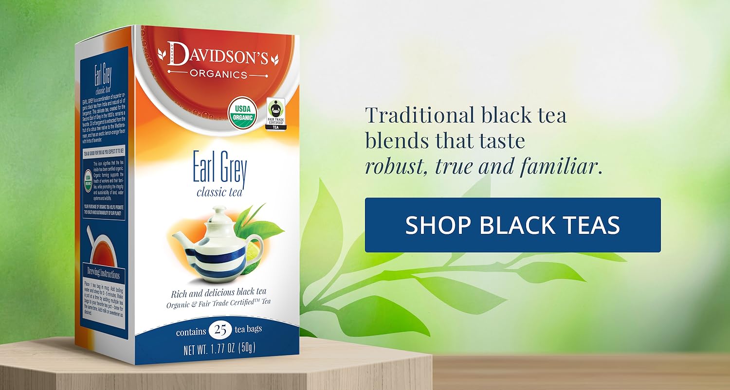Amazon.com: Davidson's Organic Tea: 100 Count Unwrapped Tea Bags