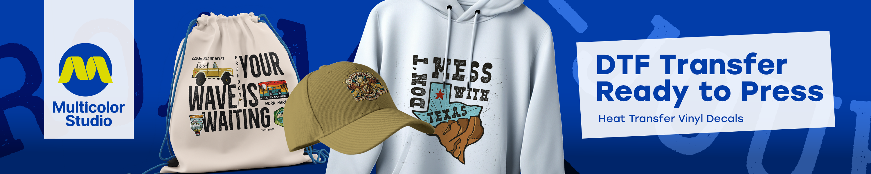 Amazon.com: Multicolor Studio: Custom DTF Transfer