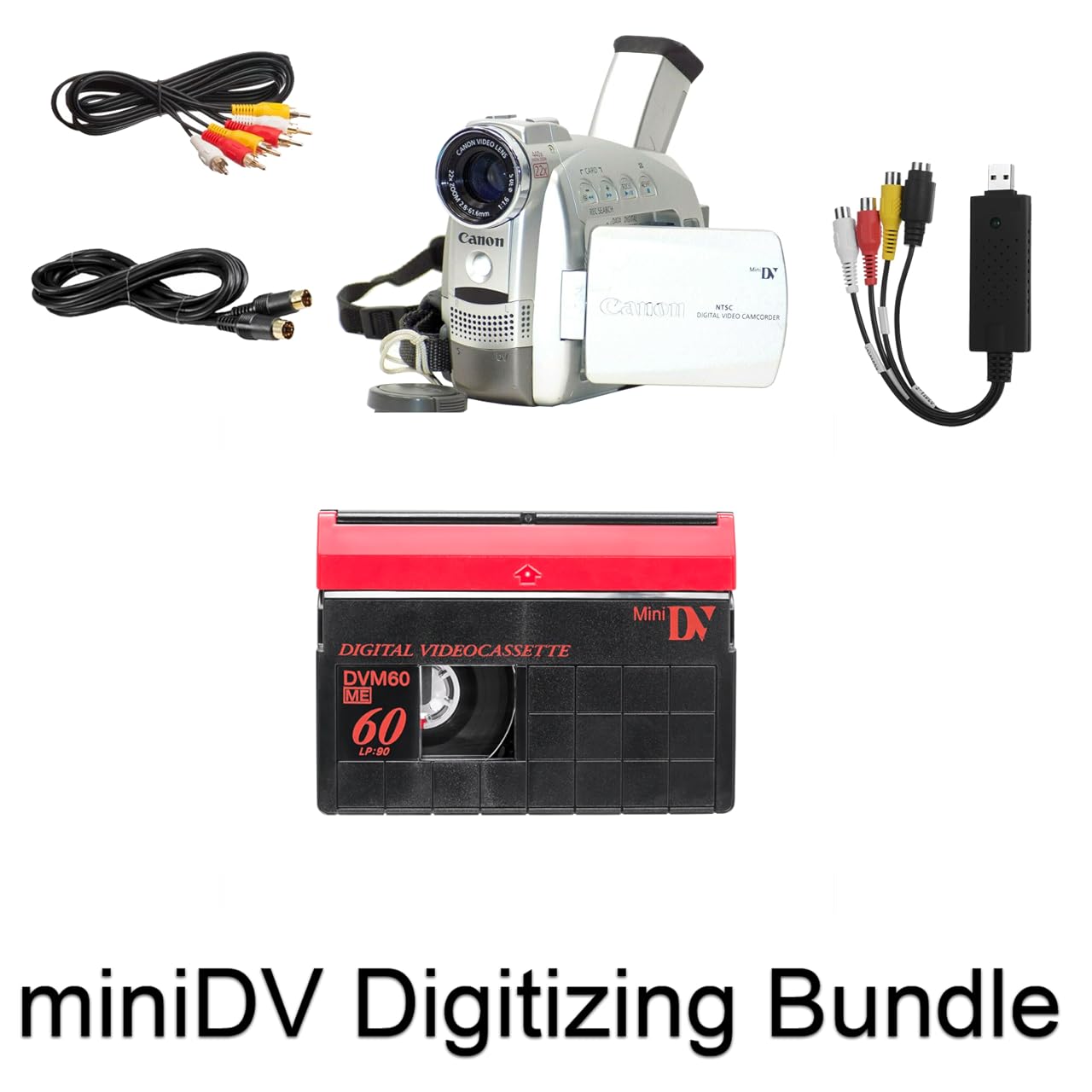Amazon.com: Tape Digitization Bundles: miniDV Transfer Bundles