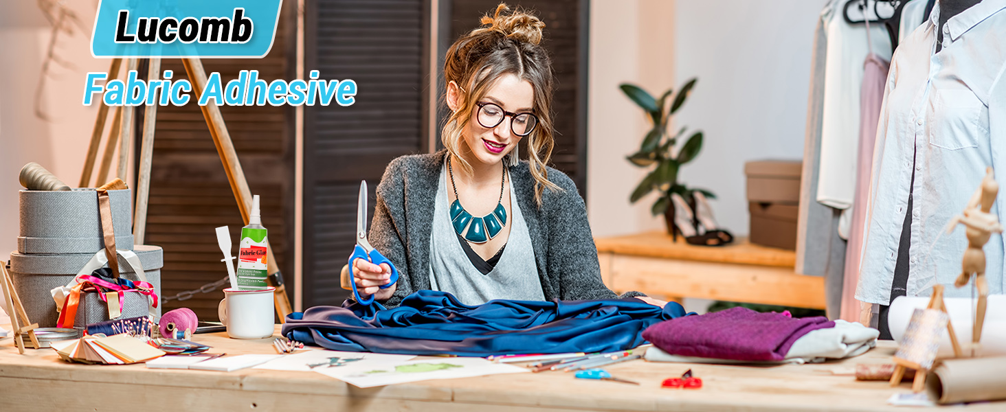 Amazon.com: Lucomb: Fabric Glue