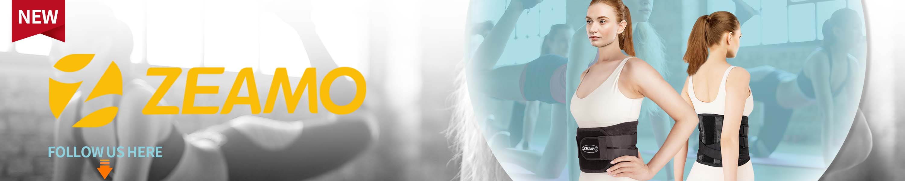 Amazon.com: ZEAMO: BACK BRACE