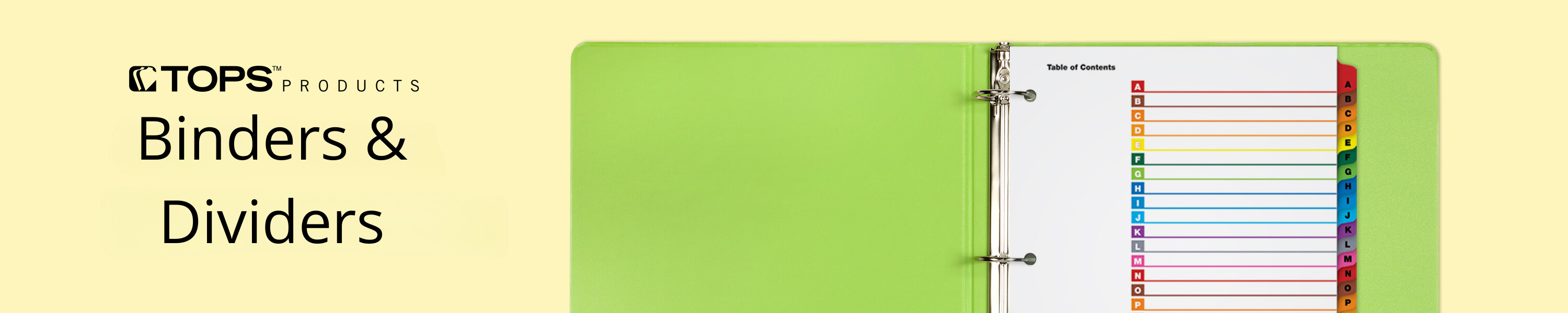 Amazon.com: TOPS Products: Binders & Dividers