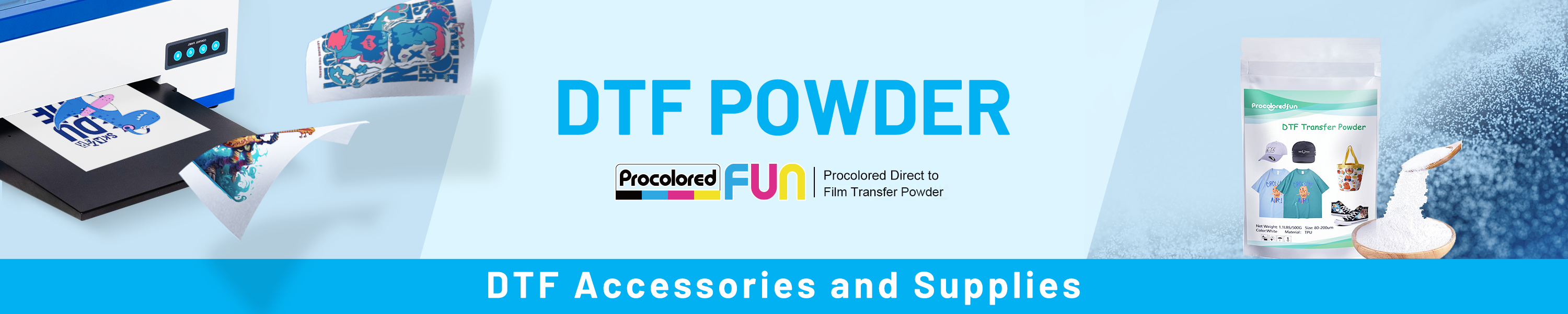 Amazon.com: PROCOLOREDFUN: DTF Powder