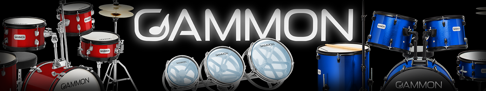 Amazon.com: Gammon Percussion: Roto Tom Drum Set