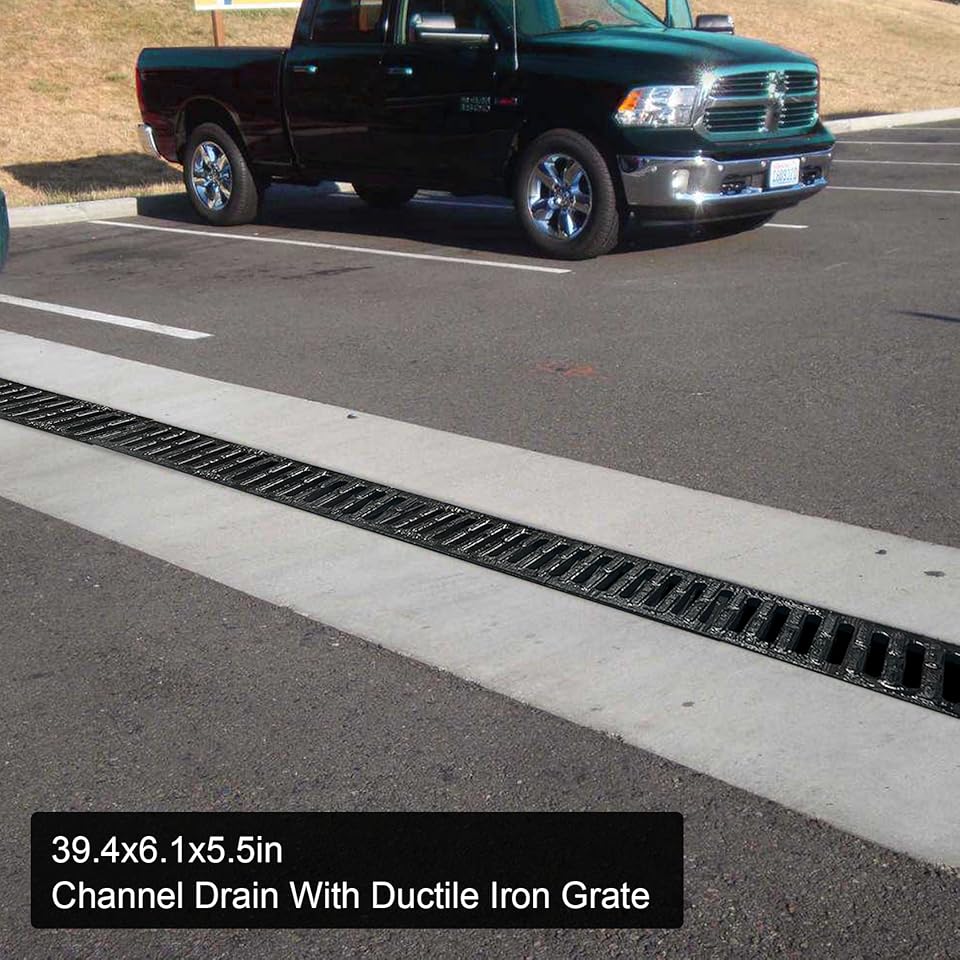 Amazon.com: NATOTELA Drainage Specialist: Driveway Channel Drain