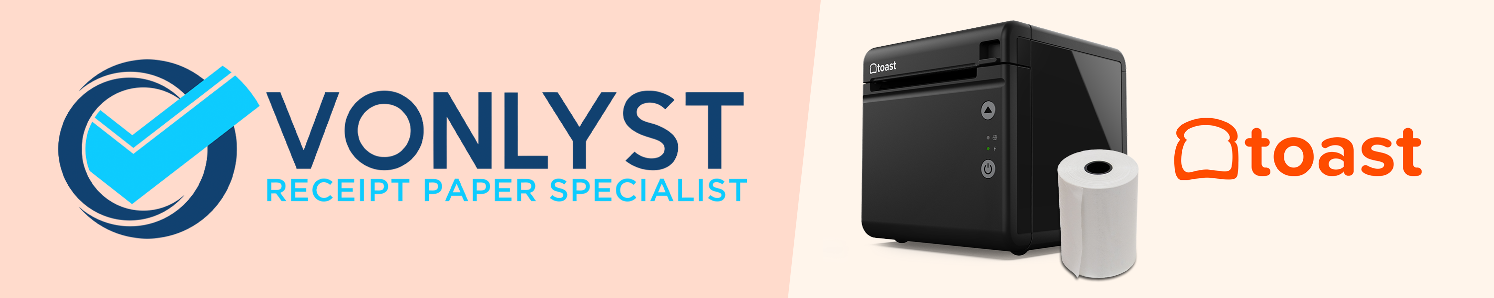 Amazon.com: Vonlyst Receipt Paper Specialist : Toast Paper