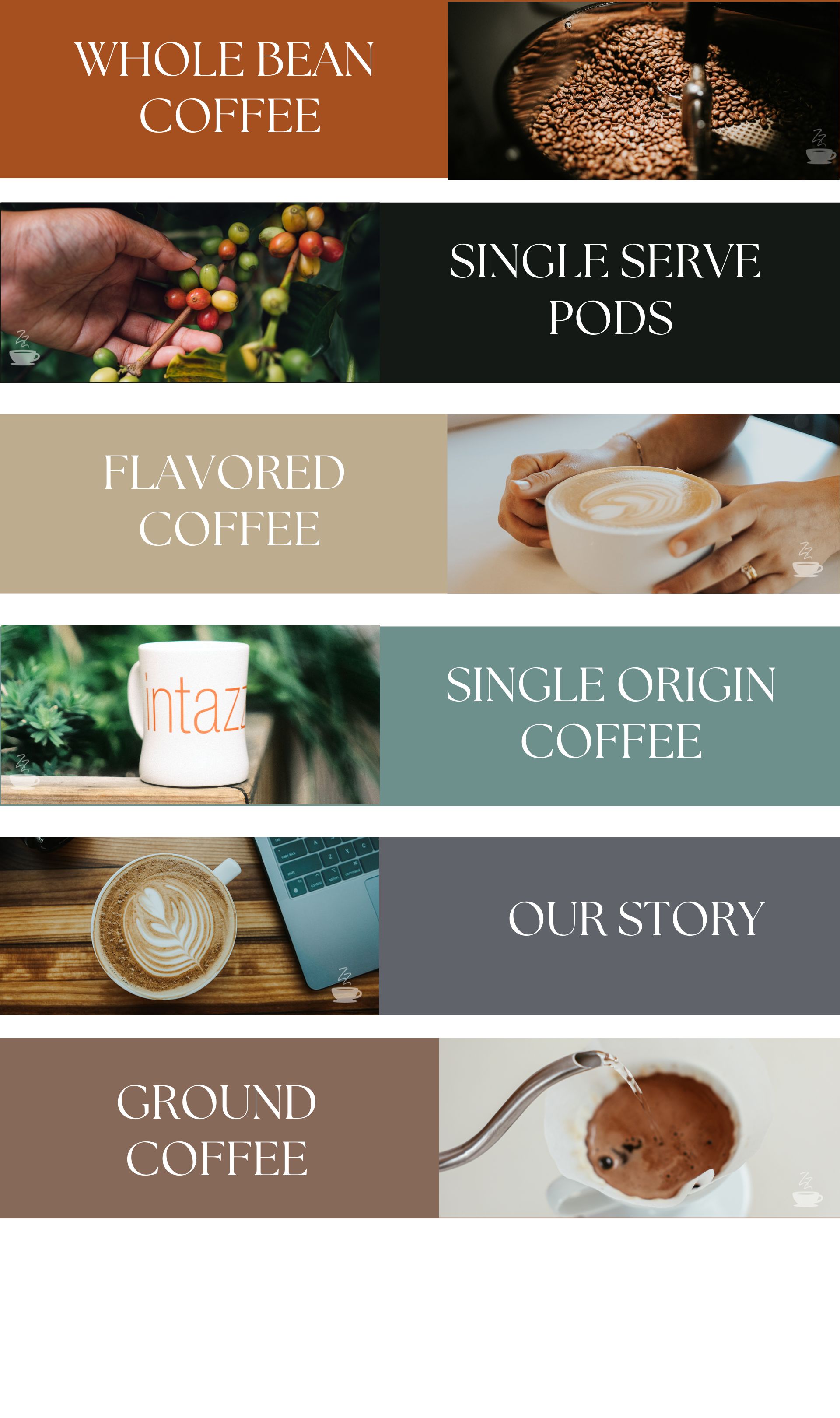 Amazon.com: Intazza Coffee: Single Serve Pod