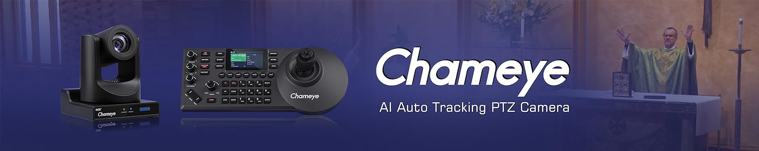 Amazon.com: Chameye PTZ Camera: AI Tracking PTZ Camera