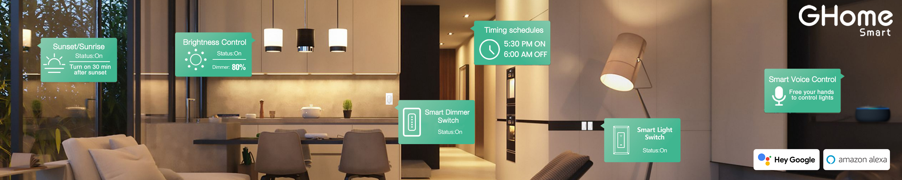 Amazon.com: Ghome Smart: Smart Switch