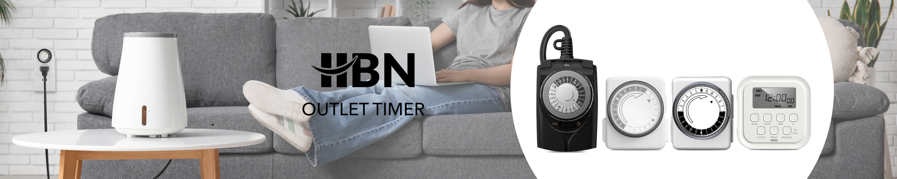 Amazon.ca: HBN: outlet timer plug