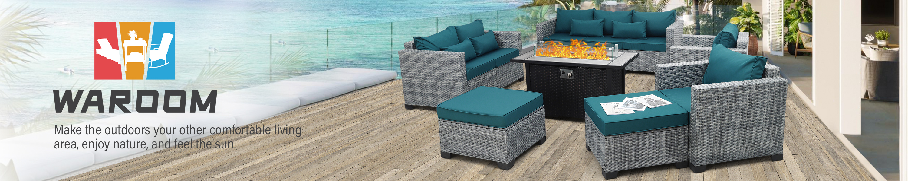 Amazon.com: WAROOM: PATIO TABLES