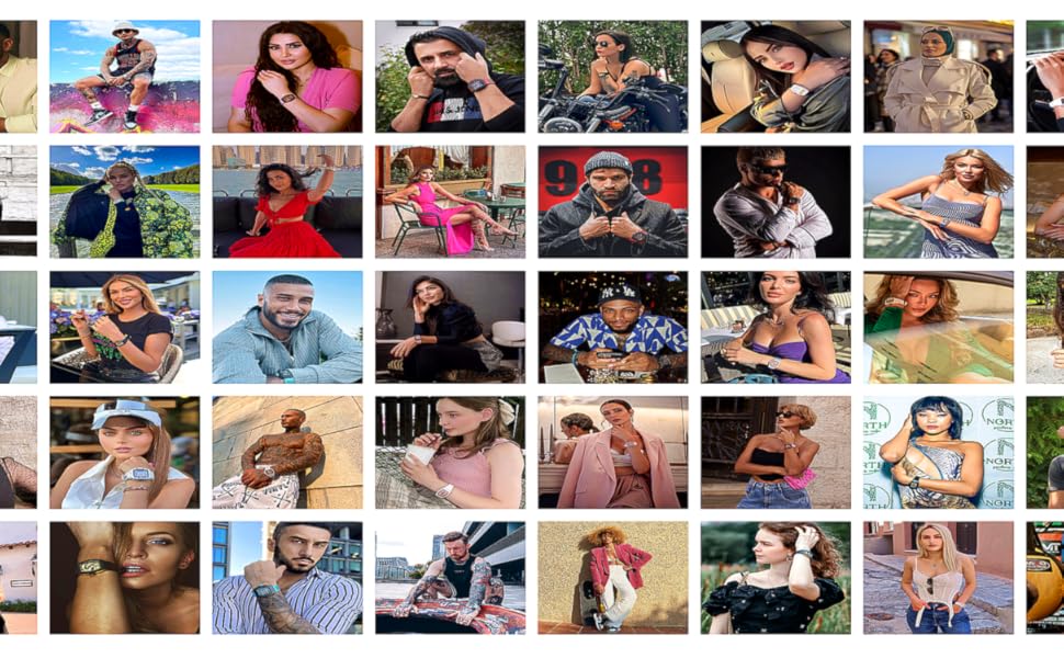 Amazon.com: DAVIS ELVIN Tonneau Design Fashion Wrist Watch Carbon Fiber Automatic Movement ...