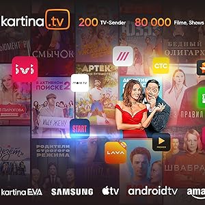 Kartina.TV Starter-Set - Kartina Eva Box + 365 Tage Ohne Vertrag: Amazon.de: Elektronik & Foto