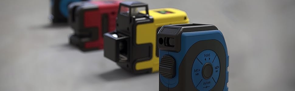 KOISS 2-in-1 Digital Tape Measure, 16FT Tape Measure, Real-time Backlit LCD Display, High ...