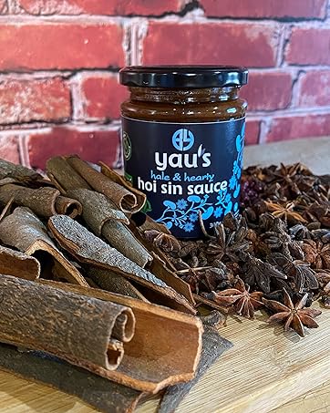 Yau's Hoi Sin Sauce (300g x 3 jars). Gluten Free, nut free, lower sugar, full-flavoured ...