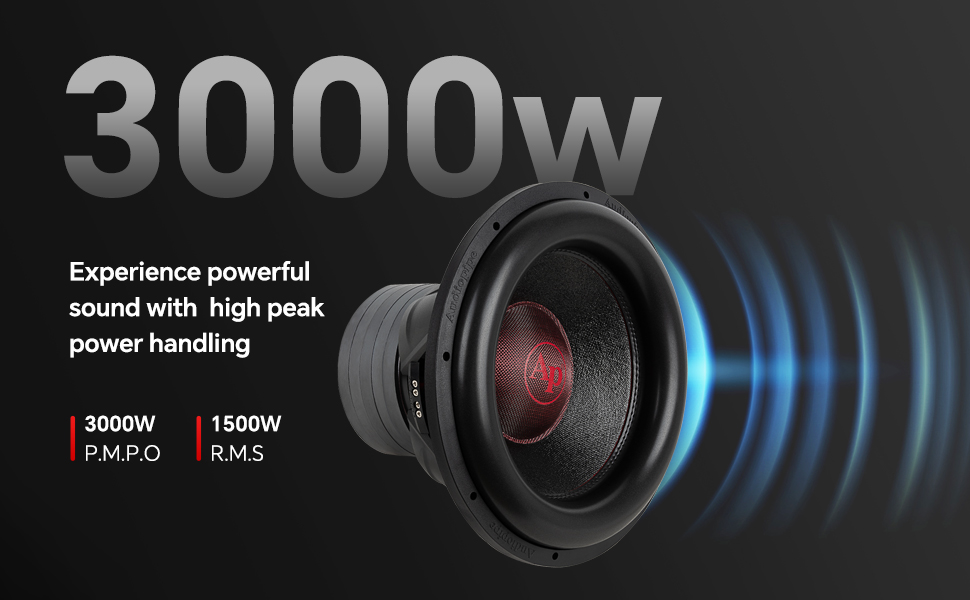 Amazon.com: Audiopipe 15" Quinta Stack Composite Cone Subwoofer (TXX-BDC-V-15D2), Superior ...