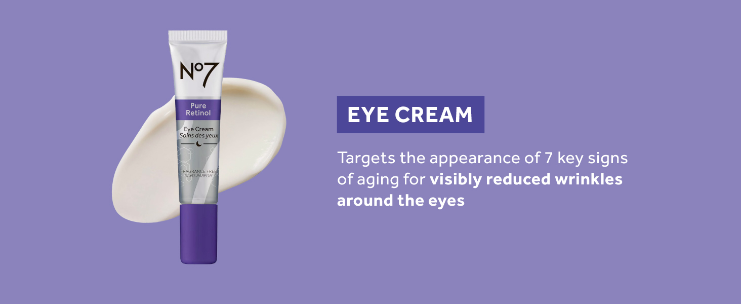 Amazon.com: No7 Pure Retinol Night Cream - Collagen-Boosting Retinol Cream that Visibly Smoothes ...