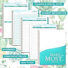 Amazon.com : Teacher Planner 2023-2024 - 2023-2024 Teacher Planner, 11 ...