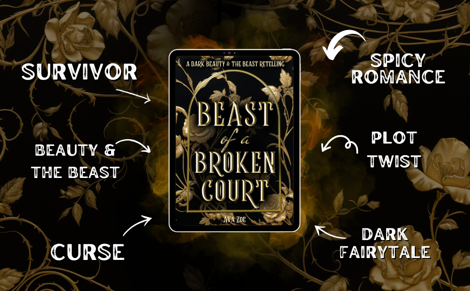 Amazon.com: Beast of a Broken Court: A Dark Beauty and the Beast Retelling (Twisted Curses: A ...